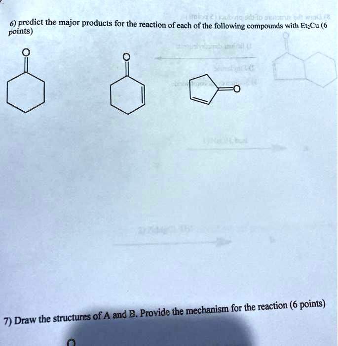 SOLVED: Predict the major products for the reaction of each of the following compounds with ...