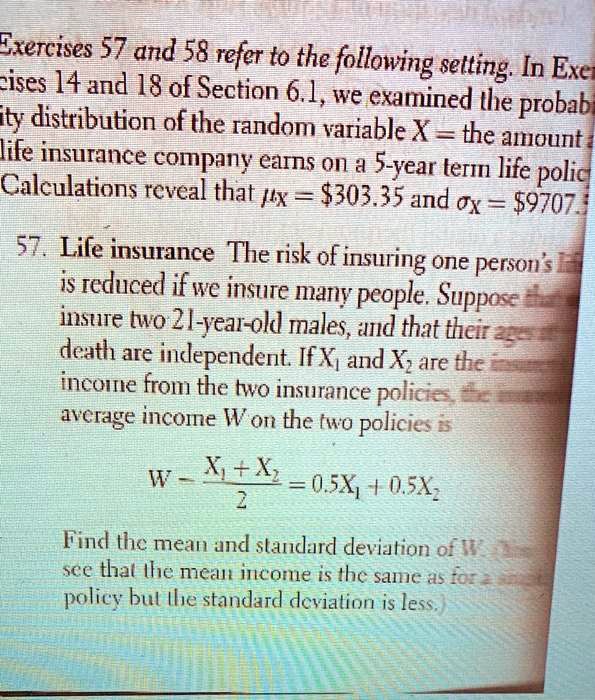 exercises 57 and 58 refer to the following setting in exe ises 14 and ...