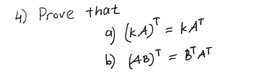 Solved 4 Prove That K4 Kat 9 6 {4b T B At