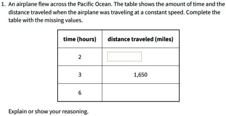 'PLEASE HELP ME this is really hard please An airplane flew across the ...