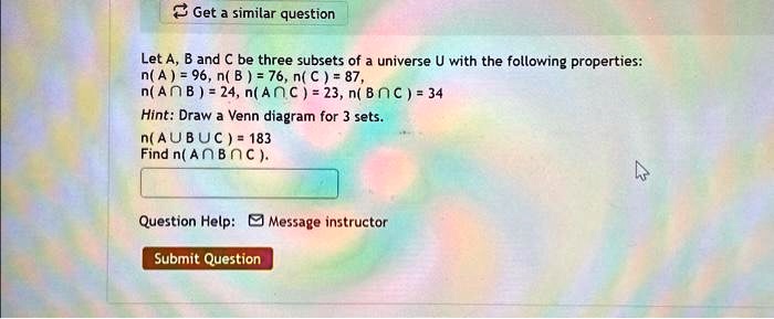 SOLVED: I am stuck on this probability and linear question. I'm ...