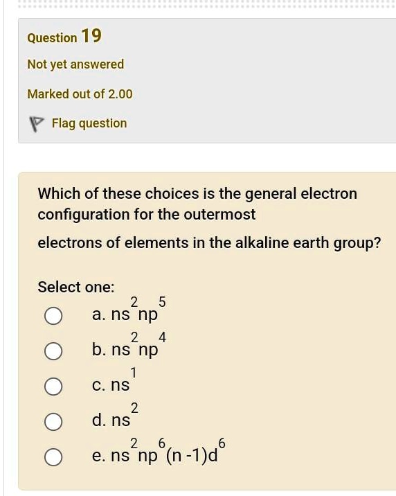 SOLVED: Question 19 Not yet answered Marked out of 2.00 Flag question Which of these choices is ...