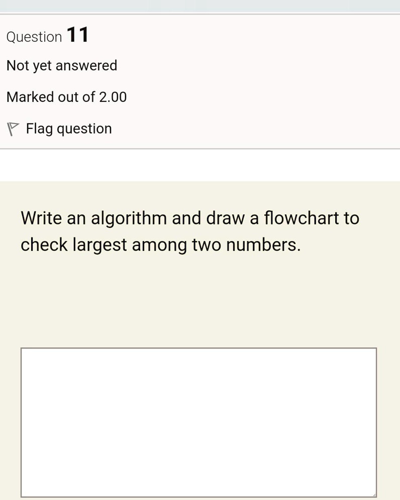 SOLVED: Question 11 Notyet answered Marked out of 2.00 Flag question ... SOLVED: Question 11 Notyet answered Marked out of 2.00 Flag question ...