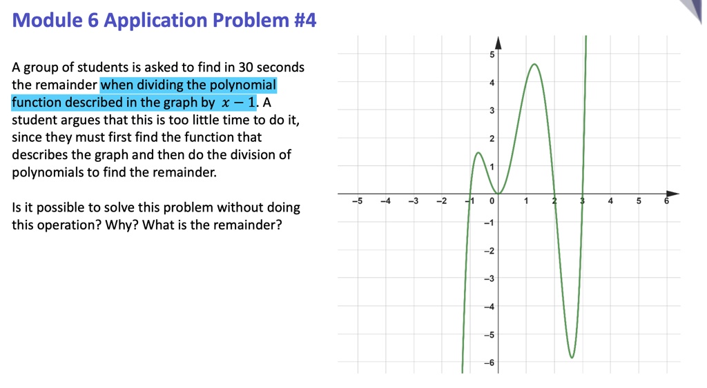 Module 6 Application Problem #4 A group of students is asked to find in ...