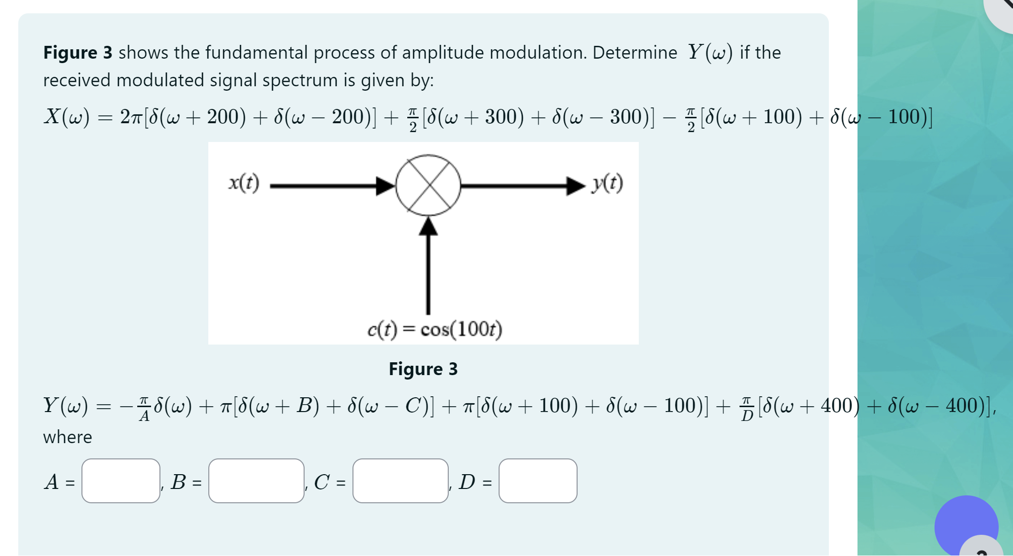 [GET ANSWER] Figure 3 shows the fundamental process of amplitude ...