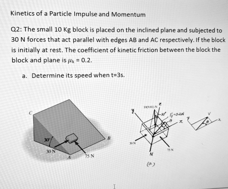 Kinetics of a Particle Impulse and Momentum Q2: The small 10...