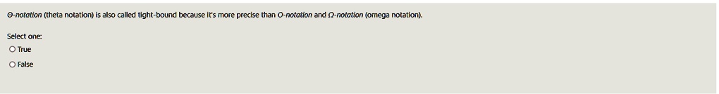 o notation theta notation called tight bound decjuse its more precise than notation and o ...