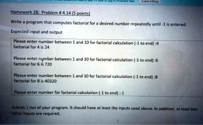 Solved This Is C Programming Homework 2b Problem 414 5 Points Write A Program That 7426