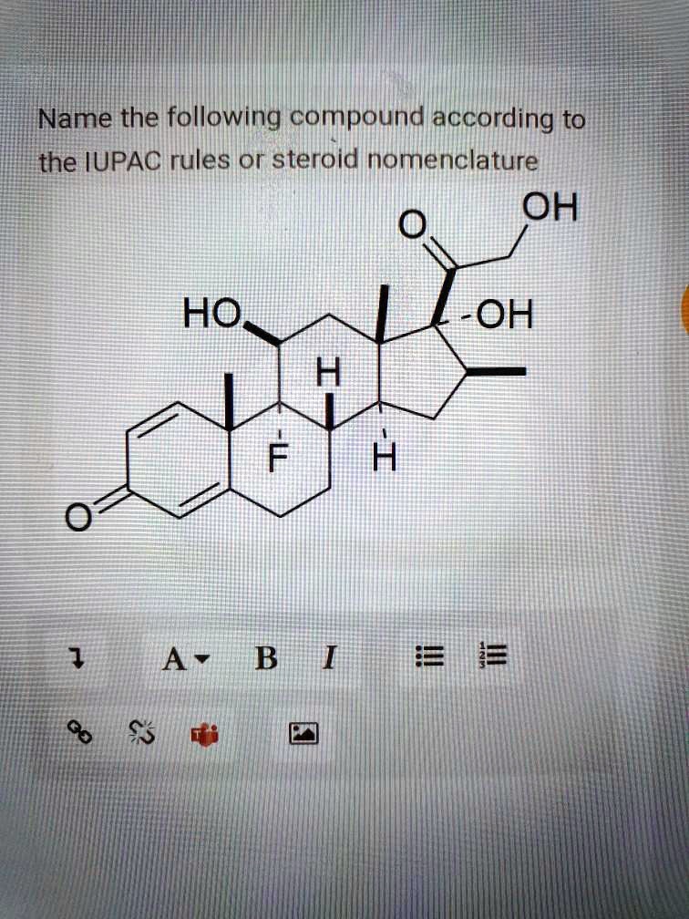 [get Answer] Name The Following Compound According To The Iupac Rules