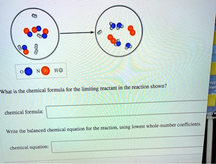 What is the chemical formula for the limiting reactant in...