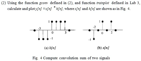 Using Matlab 2 Using The Function Gconv Defined In 2 And Function Trainplot Defined In Lab 3
