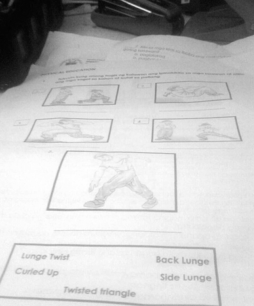 SOLVED: Tukuyin kung anong hugis ang katawan ang ipinakikita sa mga ...