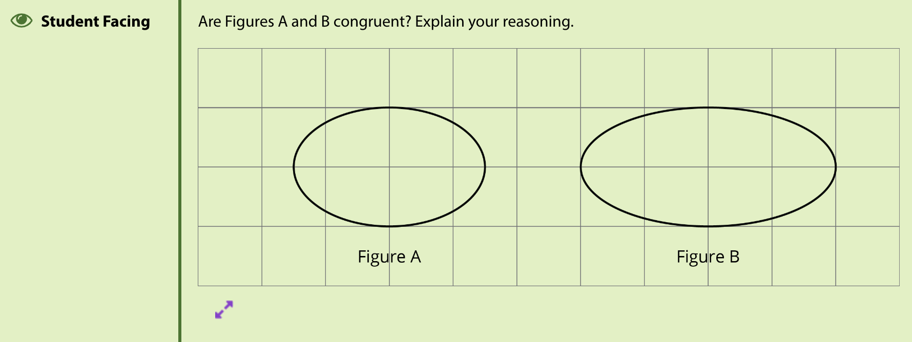 SOLVED: Student Facing student Facing Are Figures A and B congruent ...
