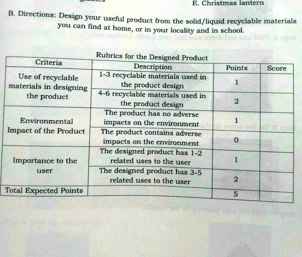 SOLVED: 'PA help po Pls (nonsense report) E Christmas lantern B ...