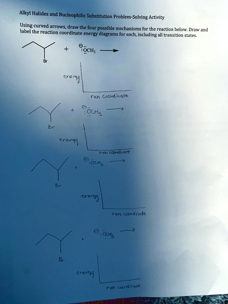 SOLVED: Alkyl Halides and Nucleophilic Substitution Problem-Solving ...