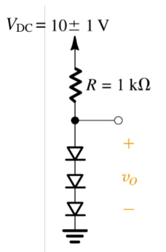 SOLVED: Consider the voltage regulator in the circuit shown on the ...