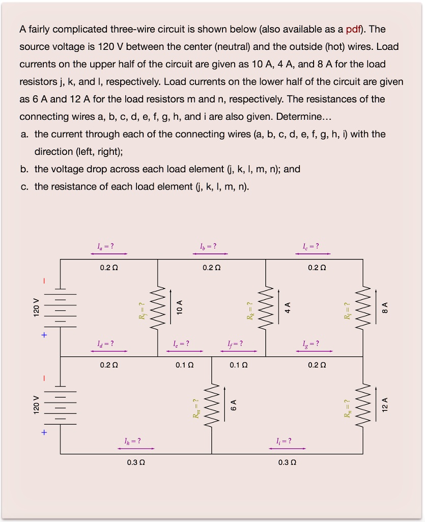 VIDEO solution: A fairly complicated three-wire circuit is shown below ...