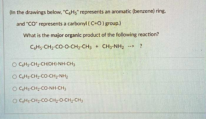 (In the drawings below, "C6H5" represents an aromatic (benzene) ring ...
