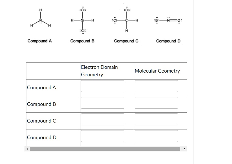[GET ANSWER] c compound a compound b compound compound d electron ...
