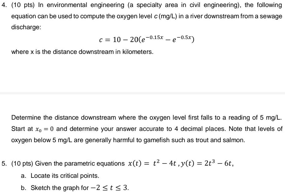 SOLVED: 2. Differential Equations Step by step please. (10 pts) In ...