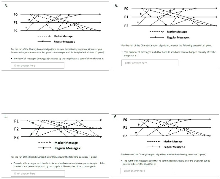 [GET ANSWER] 3. PO b P1 a P2 —-> Marker Message —> Regular Message c ...