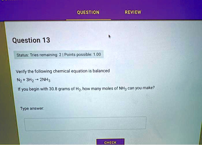 SOLVED:QUESTION REVIEW Question 13 Status: Tries remaining: 2 Points ... SOLVED:QUESTION REVIEW Question 13 Status: Tries remaining: 2 Points ...