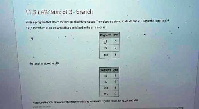 [get Answer] 11 5 Lab Max Of 3 Branch Write A Program That Stores The Maximum Of Three Values
