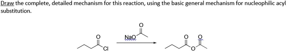 Draw the complete, detailed mechanism for this reaction, using the basic general mechanism for ...