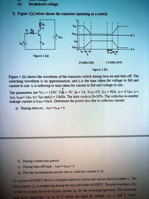 Title: Analysis of Transistor Switching and Power Loss in a MOSFET ...