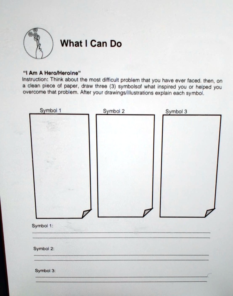 SOLVED I Am A Hero Heroine Instruction Think About The Most 