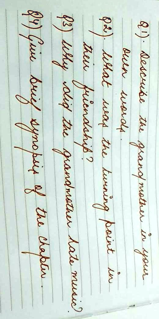 SOLVED: Class 11 English Chapter 1: The Portrait of Lady