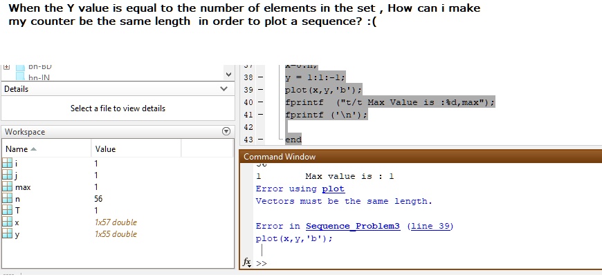 Solved How Should It Plot Compute The Elements Of The Sequence For Starting Values From 1 To 