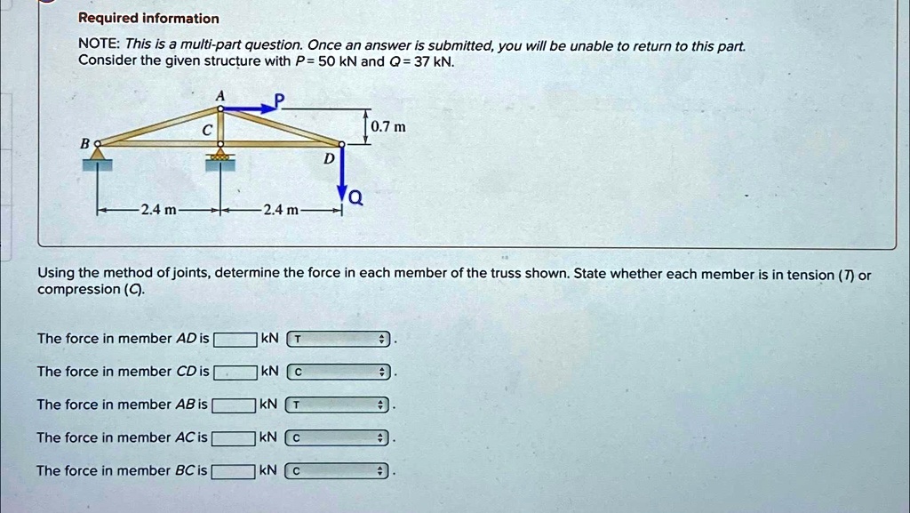 required information note this is a multi part question once an answer ...