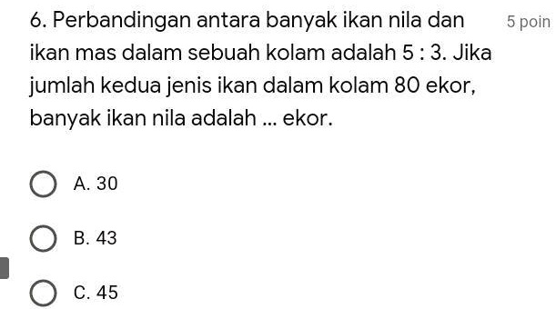 SOLVED: Kak tolong dong kerjain tugas mtk aku,mudah kok 6. Perbandingan ... SOLVED: Kak tolong dong kerjain tugas mtk aku,mudah kok 6. Perbandingan ...