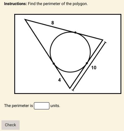 SOLVED: 'Please answer asap. I really need to know the Perimeter of ...