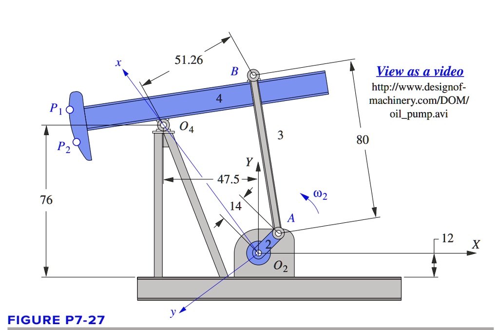 Solved Find The Angular Accelerations Of Links 3 And 4 And The Linear