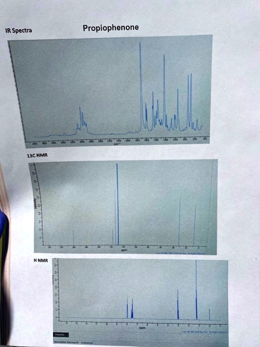 SOLVED: IR Spectra Propiophenone 13C NMR SOLVED: IR Spectra Propiophenone 13C NMR
