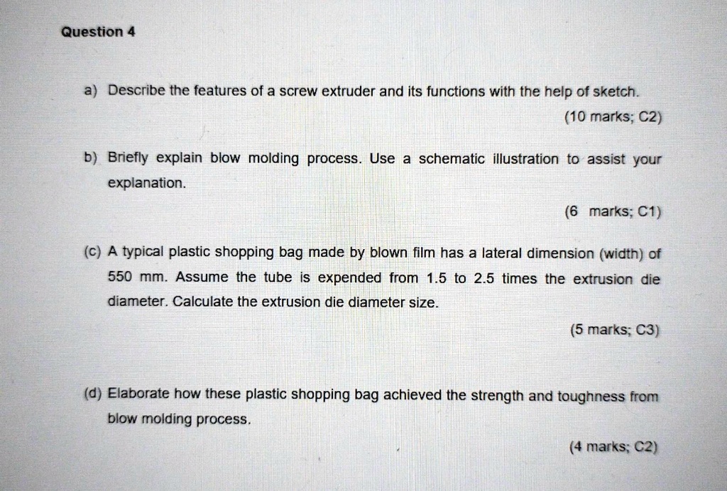 SOLVED: Show me the step and answer. Question 4 a) Describe the ... SOLVED: Show me the step and answer. Question 4 a) Describe the ...