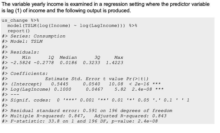 SOLVED: A dummy variable for gender (male=1, female=0) was added to the ...