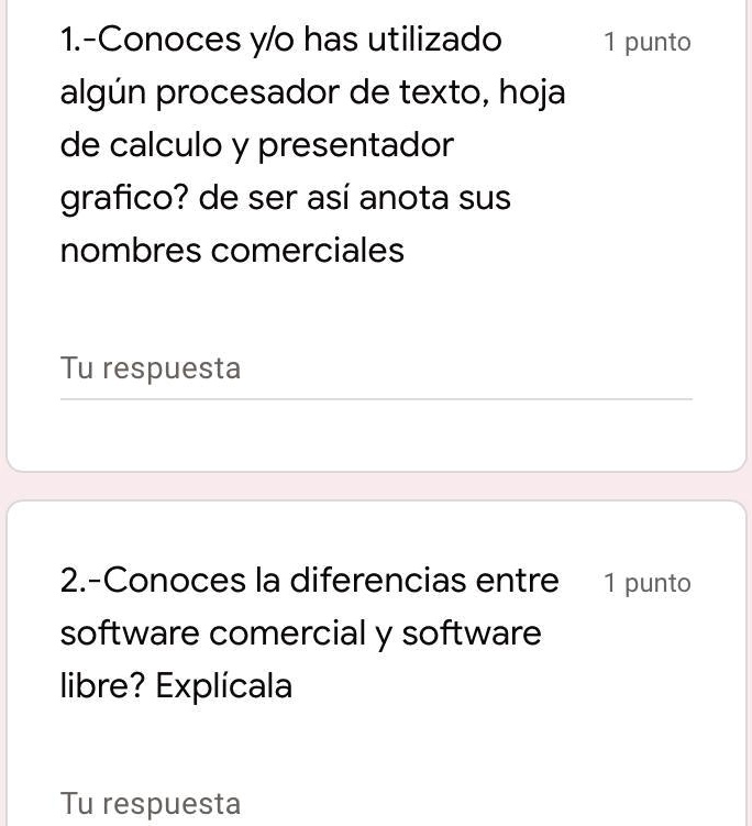 SOLVED: Porfa ayúdenme porta es para el lunes:(( 1.-Conoces ylo has ... SOLVED: Porfa ayúdenme porta es para el lunes:(( 1.-Conoces ylo has ...