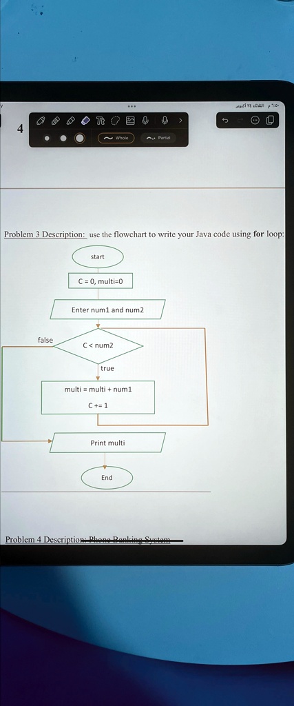 SOLVED: Texts: 4 () @ Partial Problem 3 Description: Use the flowchart ... SOLVED: Texts: 4 () @ Partial Problem 3 Description: Use the flowchart ...