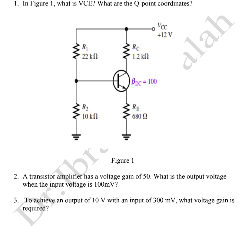 SOLVED: In Figure 1, what is VCE? What are the Q-point coordinates ...