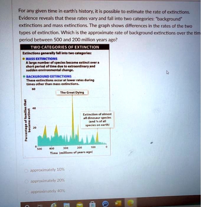 SOLVED: For any given time in Earth's history, it is possible to ...