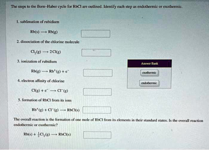 Ionization Reaction Of Rubidium