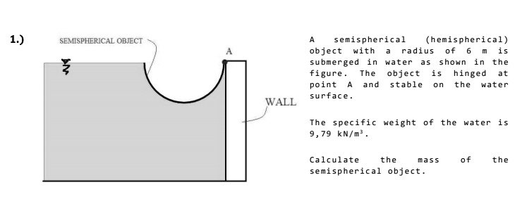 VIDEO solution: 1.,) SEMISPHERICAL OBJECT semispherical (hemispherical ...