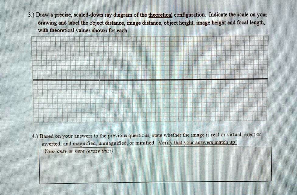 3 draw precise scaled down rey diagram pfthe thecretical configuration ...