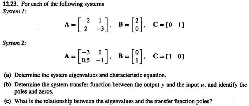 1223for each of the following systems system i 2 b c01 system 2 b c10 a ...