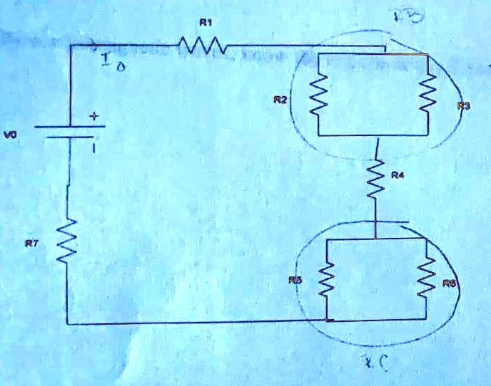 Solved Find The Equivalent Resistance For The Circuit Below What Is