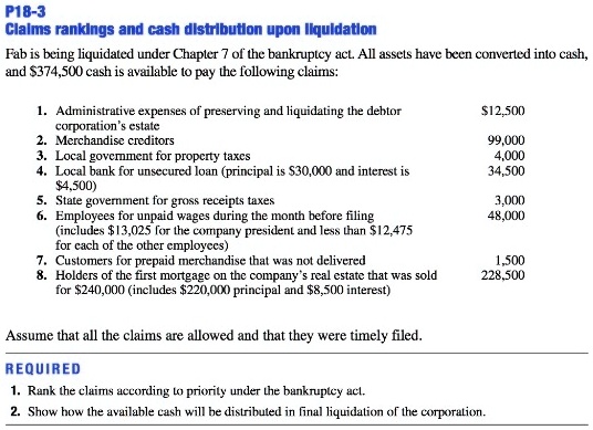 SOLVED: Texts: Please answer all questions! When ranking the claims ...