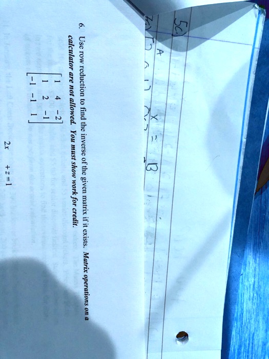 calculator use utator dretion adloindd find the inverse you must show ...